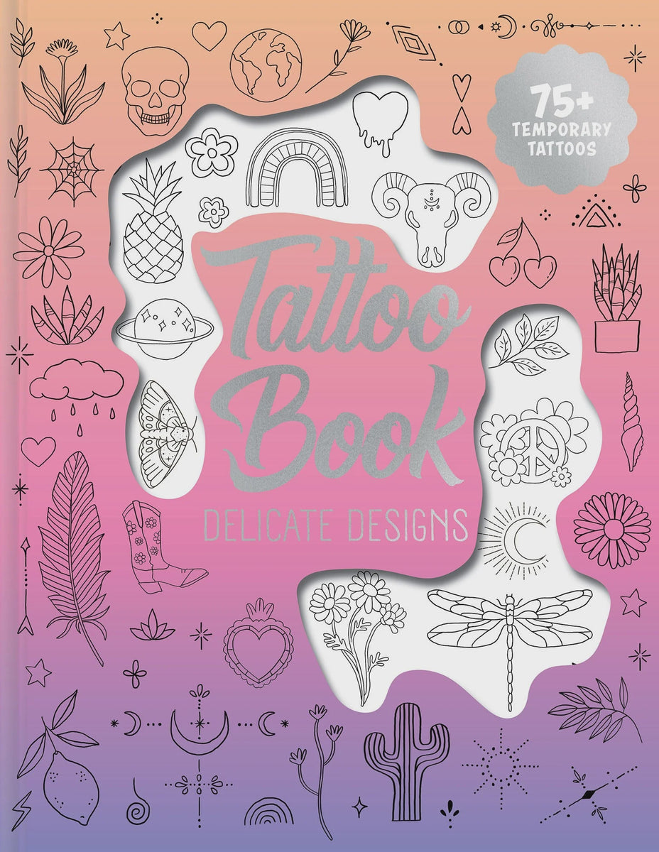 Tattoo Activity Book - Delicate Designs | Global Free Style