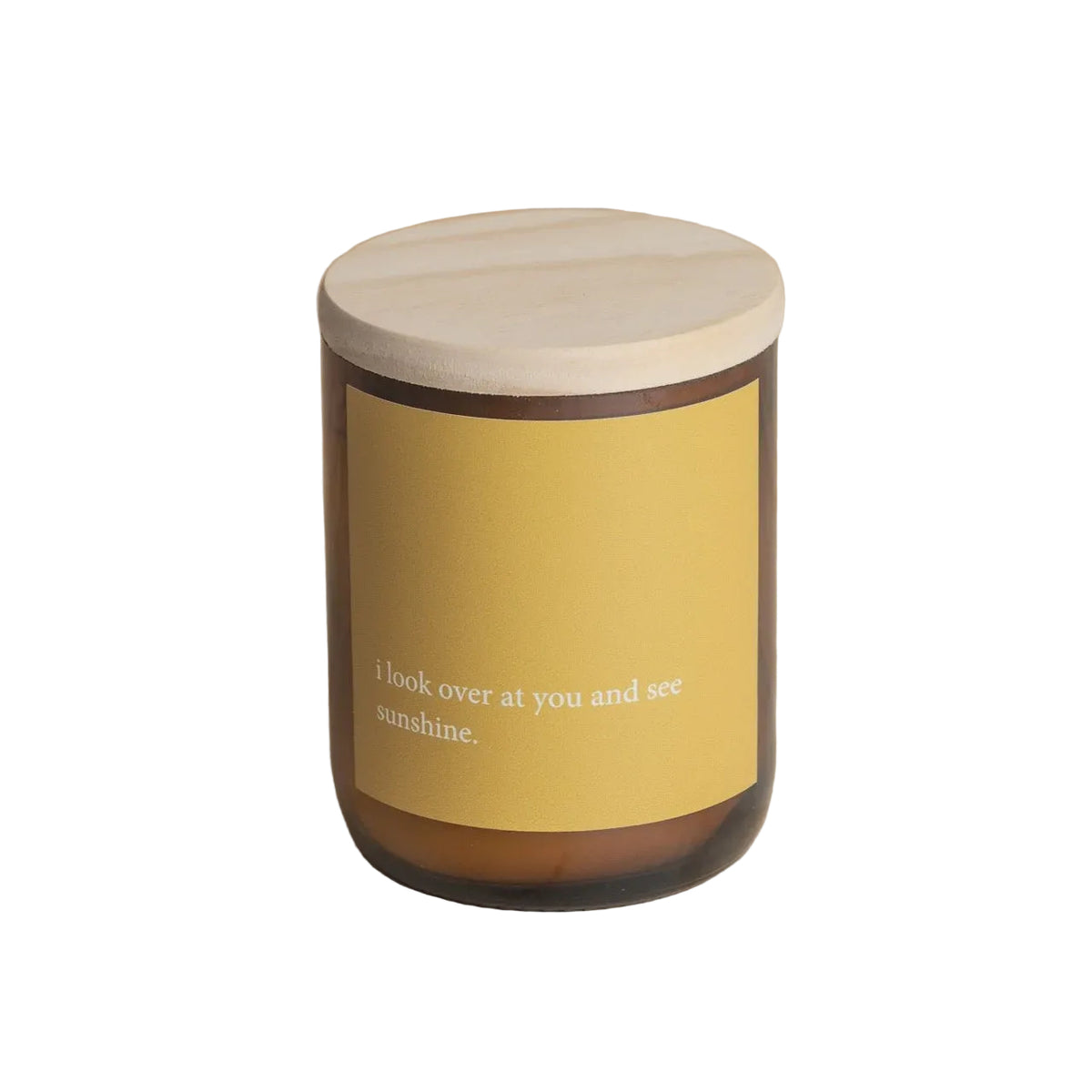 Heartfelt Quote Candle - Sunshine – Global Free Style